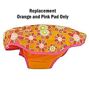 Replacement Part for Fisher-Price Pink Petals Jumperoo - DJC81 ~ Replacement Pad ~ Orange and Pink
