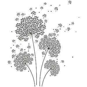 Wall Pops WPK1751 Dandelion Breeze Applique