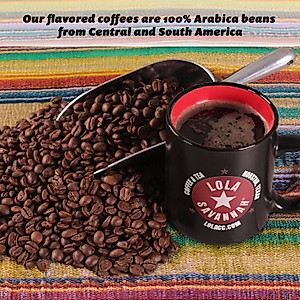 Lola Savannah Hawaiian Hazelnut Whole Bean Caffeinated Coffee, 2lb