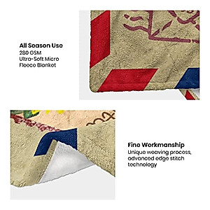 Dfaqehk Grandpa Gifts from Grandchildren, Fathers Day Birthday Gifts for Grandpa, Best Gift for Grandpa from Granddaughter, Unique Grandfather Gift Ideas Throw Blanket 60 x 50 Inch