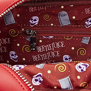 Beetlejuice Glow Graveyard Sign Crossbody Bag