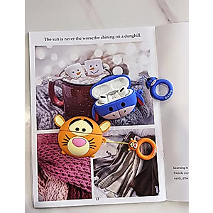 Adorable Case for Apple AirPods Pro Anime Cartoon Cute Kawaii Protective Case Anti-Fall Headphone Case Cover (Cute Donkey)