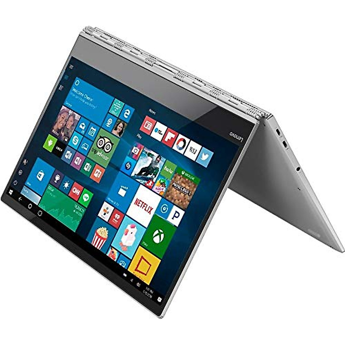 Lenovo Yoga 920 2-in-1 13.9" FHD Touchscreen Laptop, Intel Core i7-8550U, 8GB DDR4, 256GB SSD PCIe, Webcam, Bluetooth, Fingerprint Reader, Thunderbolt, Backlit Keyboard, Active Pen, Windows 10