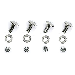 4-Pack 784-5581A (5/16-18) 5/8" Snow Blowers Carriage Bolts kit Replaces MTD Shave Plate Scraper Bar 784-5581A-0637 790-00120-0637