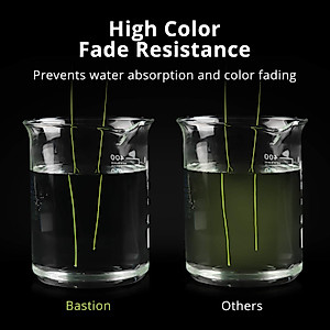 Calamus Bastion Braided Fishing Line, Moss Green, 300 Yds, 50 LB (4 Strands)