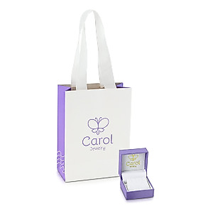 Carol Jewelry 14k Solid Yellow Gold Skull Shaped Pendant for Necklace for Men, Boys, Women, and Girls