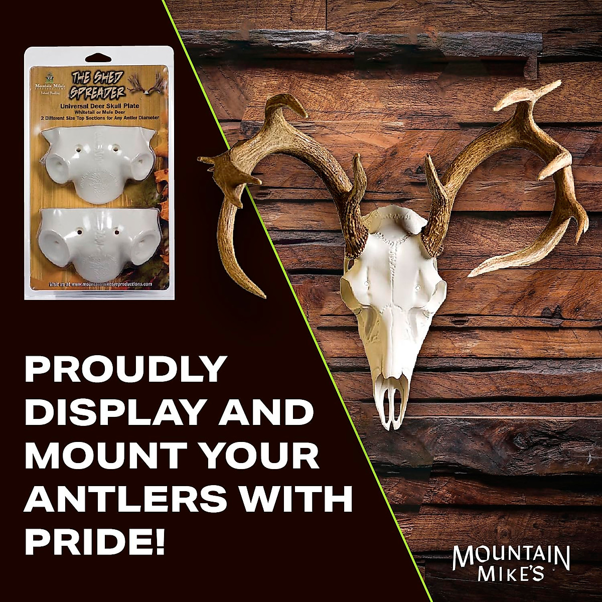 Mountain Mike's Reproductions Shed Spreader Antler Mounting Kit