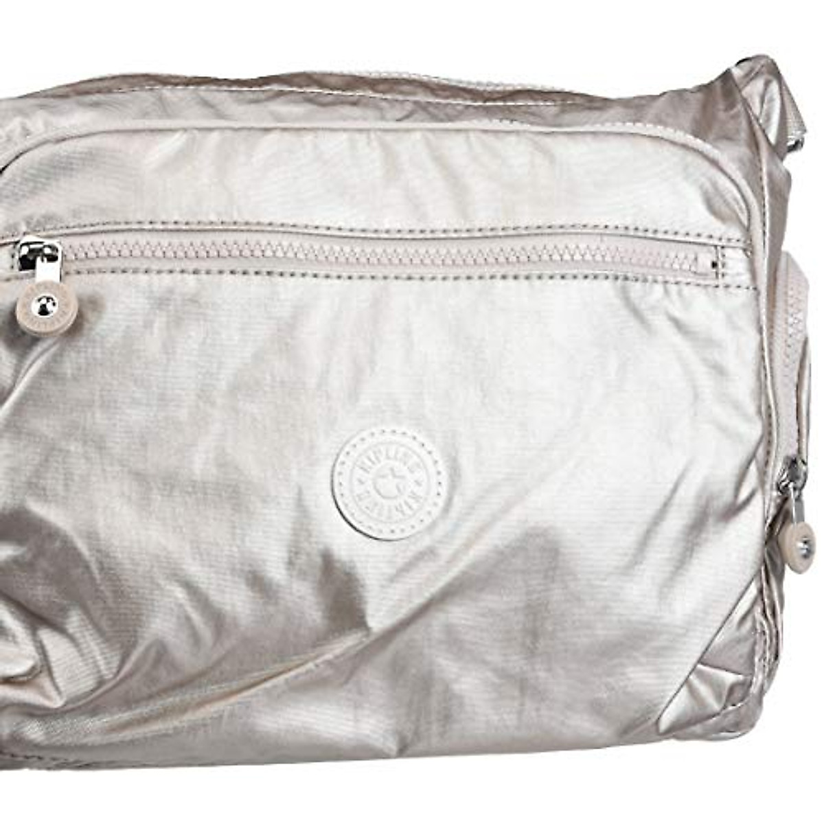 Kipling Women's Gabbie Crossbody, Lightweight Everyday Purse, Casual Shoulder Bag, Metallic Glow