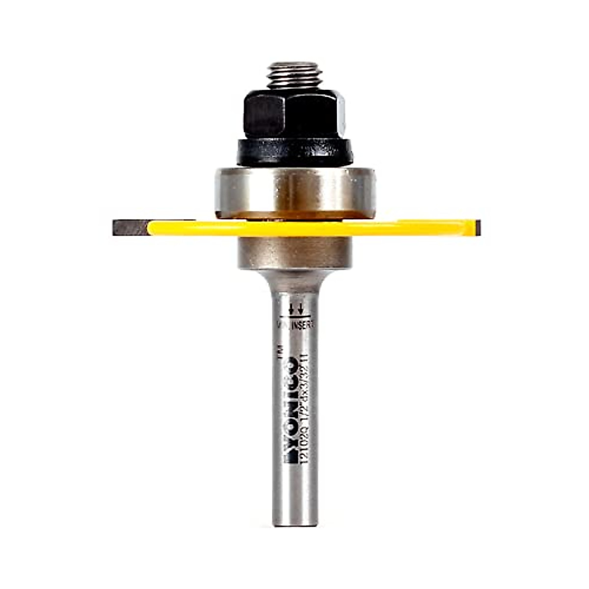 YONICO Slotting Cutter Router Bit 3/32-Inch 1/4-Inch Shank 12102q