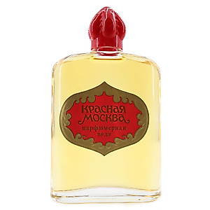 CYOIDAI XPIWHTOW Krasnaya Moskva Red Moscow Perfume Water Glass Bottled by Novaya Zarya US Imported Seller Novya Zarya - Screw Cap - 100ml - 3.38 fl oz - Best Gift for Her