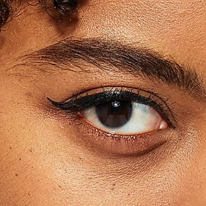 JOAH Line Up Liquid Eyeliner with Precision Brush Tip, Waterproof, Long Lasting, Smudge Proof Eye Liner, Blackest Black