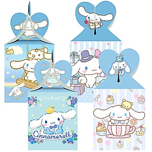 ARHAVI 12pcs Cinnamoroll Party Favor Gift Boxes, Cinnamoroll Birthday Party Supplies for Kids Party Decorations