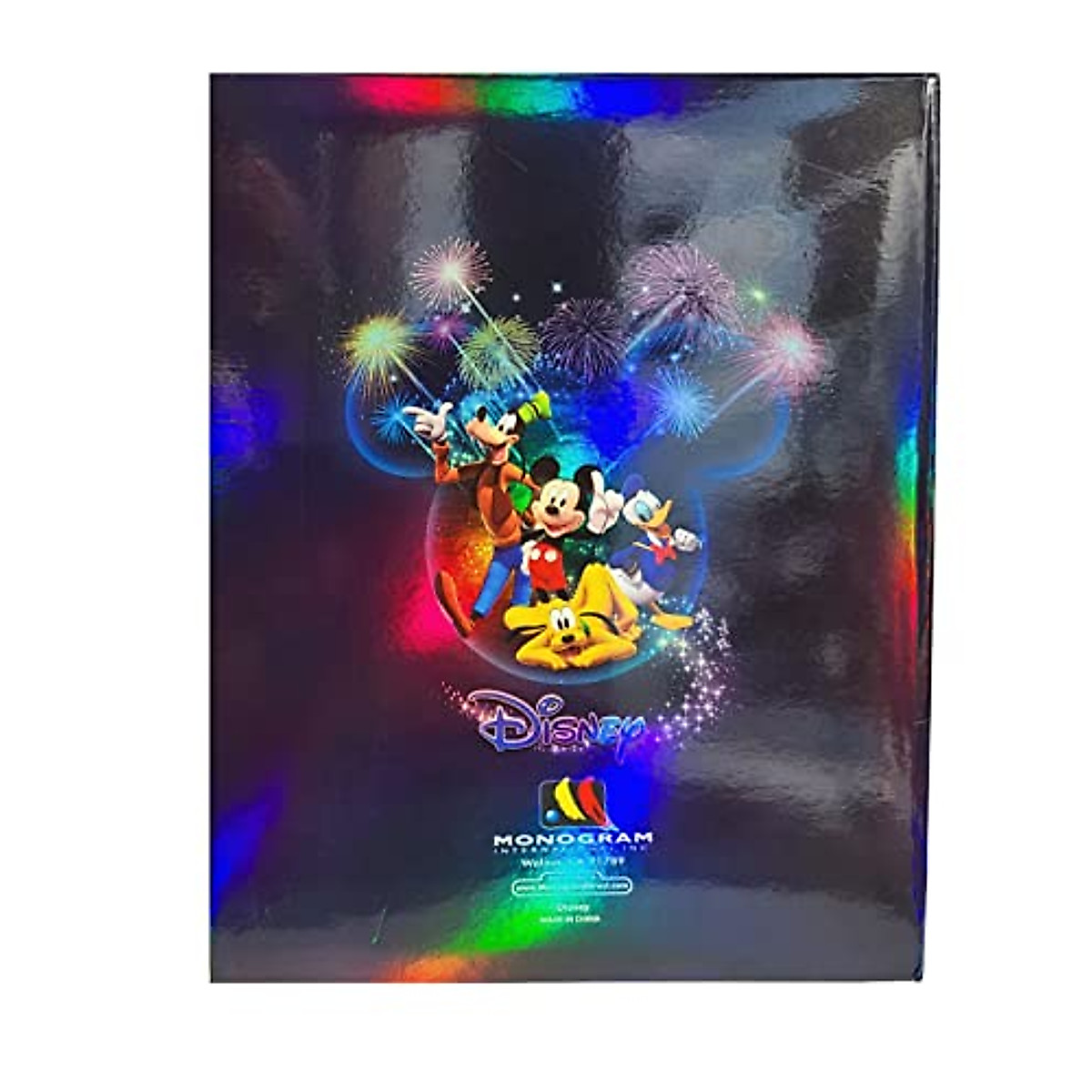 7STAR 2024 Fireworks Photo Album 8.75" X 7" Holds 200 Photos 4" X 6" - Scrapbook Album with Self-Adhesive Pages for Wedding, Birthday, and Vacation Memories