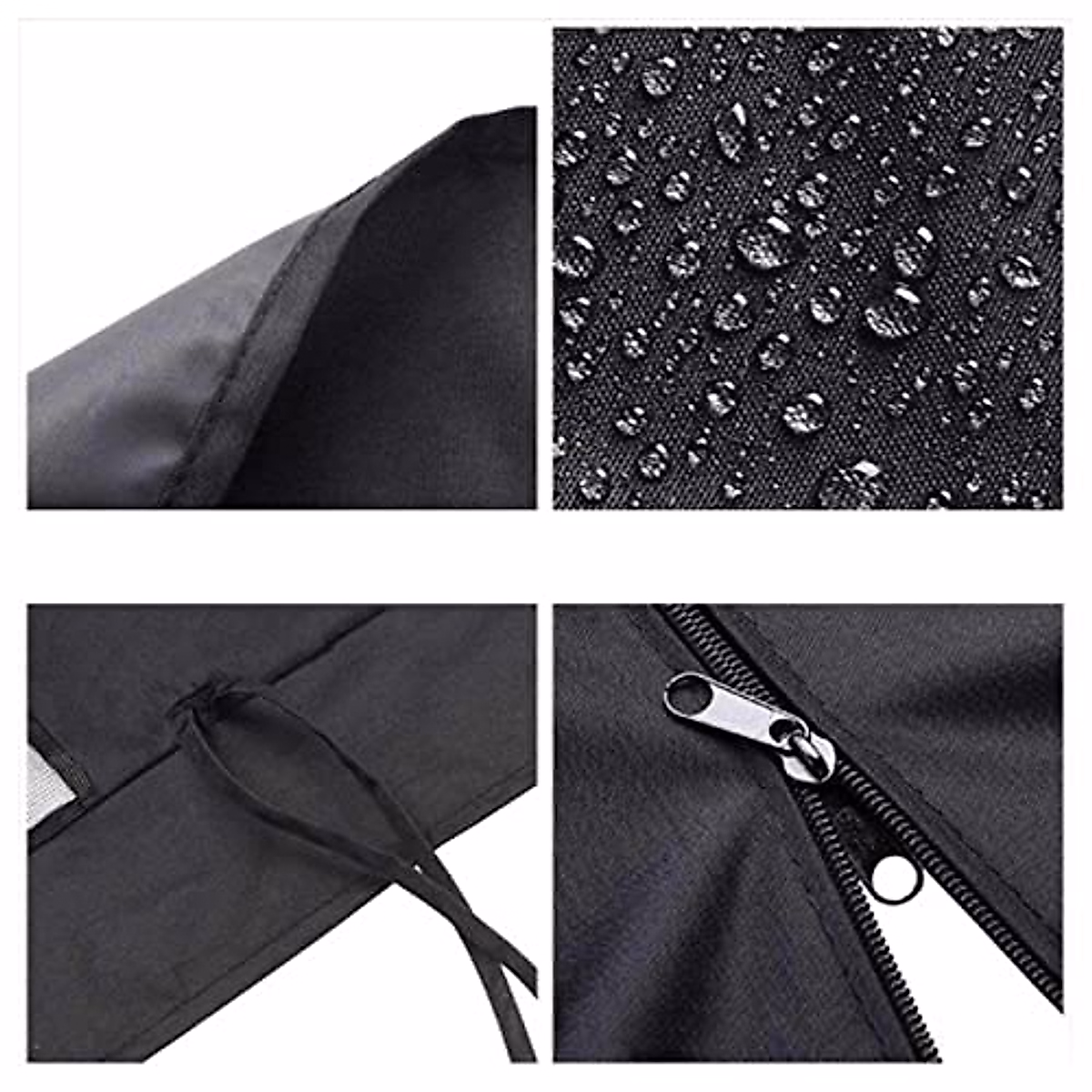 Menolana Outside Canopy Outdoors Gazebo Netting Large Rectangular 12" Easily Set up Patio Hardtop Gazebo Patio Backyard Sun Shades Shelter Screen Tents, Black 10x10FT