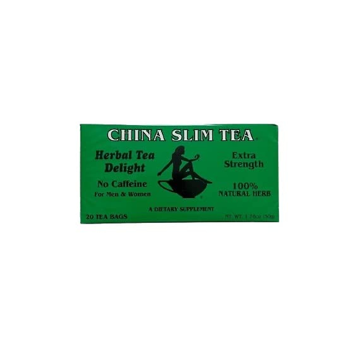 China Slim Tea (Extra Strength), 1.7 Oz (20 Count)