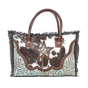 Myra Bag Articulate Canvas & Hairon Bag S-4399