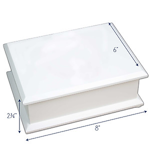 My Bambino Personalized Butterfly Garland Lift Top Jewelry Box