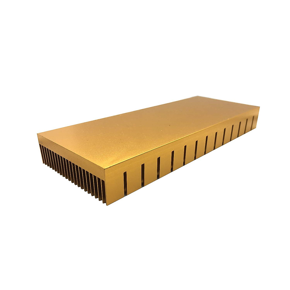 Cooling Module, 5.9 x 2.36 x 0.7 inch Aluminum Heat Sink Heatsink Cooler Fin for High Power LED Amplifier Transistor Heat Diffusion Cooling Fin
