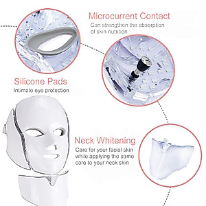 7 Colors Light Portable Face & Neck M -Ask Machine for Home Use | 7 Colors