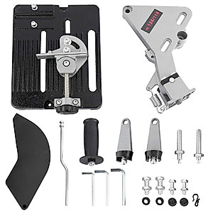 Angle Grinder DIY Angle Grinder Cast Iron Stand Grinder Holder Cutter Support Bracket Holder Cutting Machine for 115/125mm Angle Mill