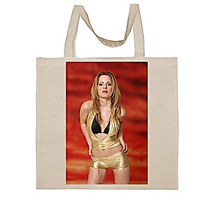 FC Carino Emma Caulfield - A Nice Graphic Cotton Canvas Tote Bag FCA #FCAG395997