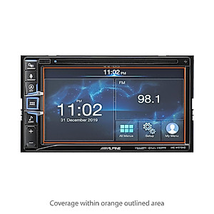 BoxWave Screen Protector Compatible with Alpine INE-W970HD - ClearTouch Anti-Glare (2-Pack), Anti-Fingerprint Matte Film Skin for Alpine INE-W970HD