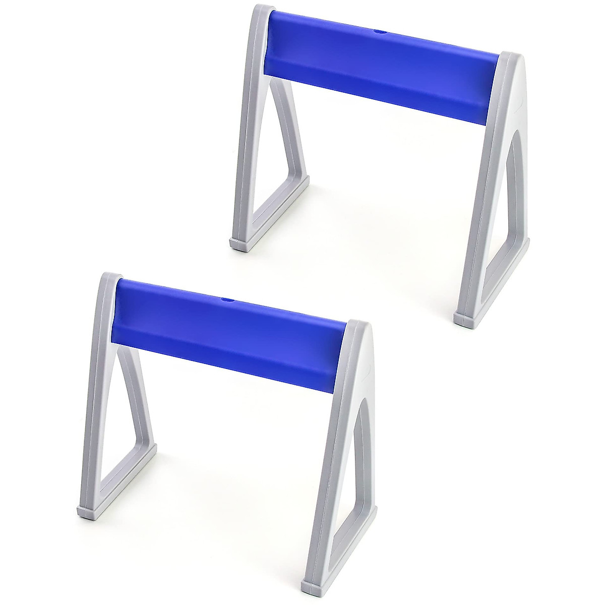 QWORK Lab Linear Pipettor Stand Rack - Premium Engineering Plastic Polymer, Holds up to 6 Micropipettes Each, Acid and Alkali Resistant, Pack of 2