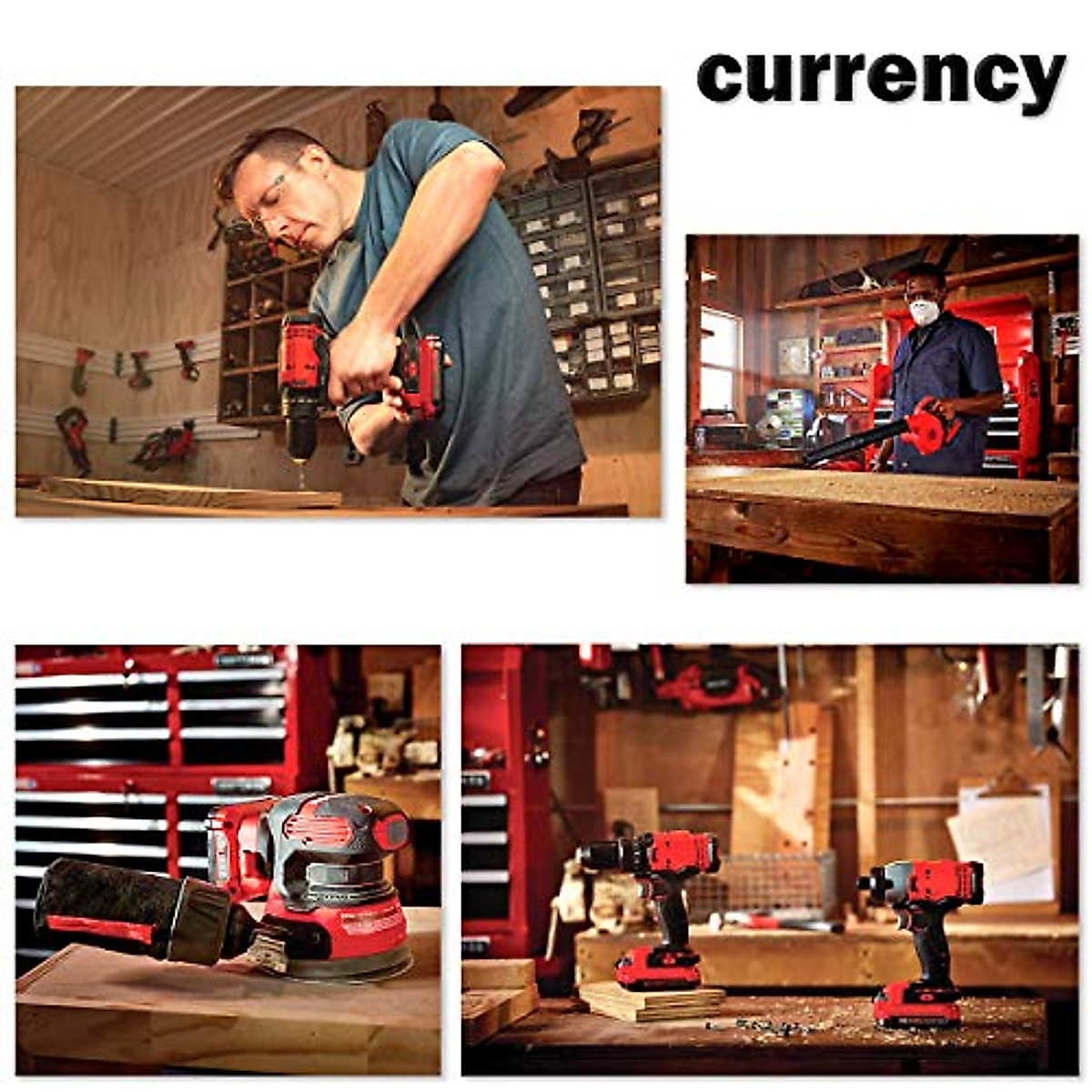 Biswaye 20V MAX Battery CMCB202 Replacement for Craftsman V20 Lithium Ion Battery CMCB204 CMCB202 CMCB201 (for All V20* Cordless Tools) CMCS300B CMCG400B CMCB104 CMCK700D2 CMCD700C1 CMCS714M1 CMCL030B