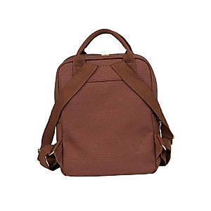 Loungefly x Winnie the Pooh Embroidered Canvas Backpack (One Size, Brown Multi)