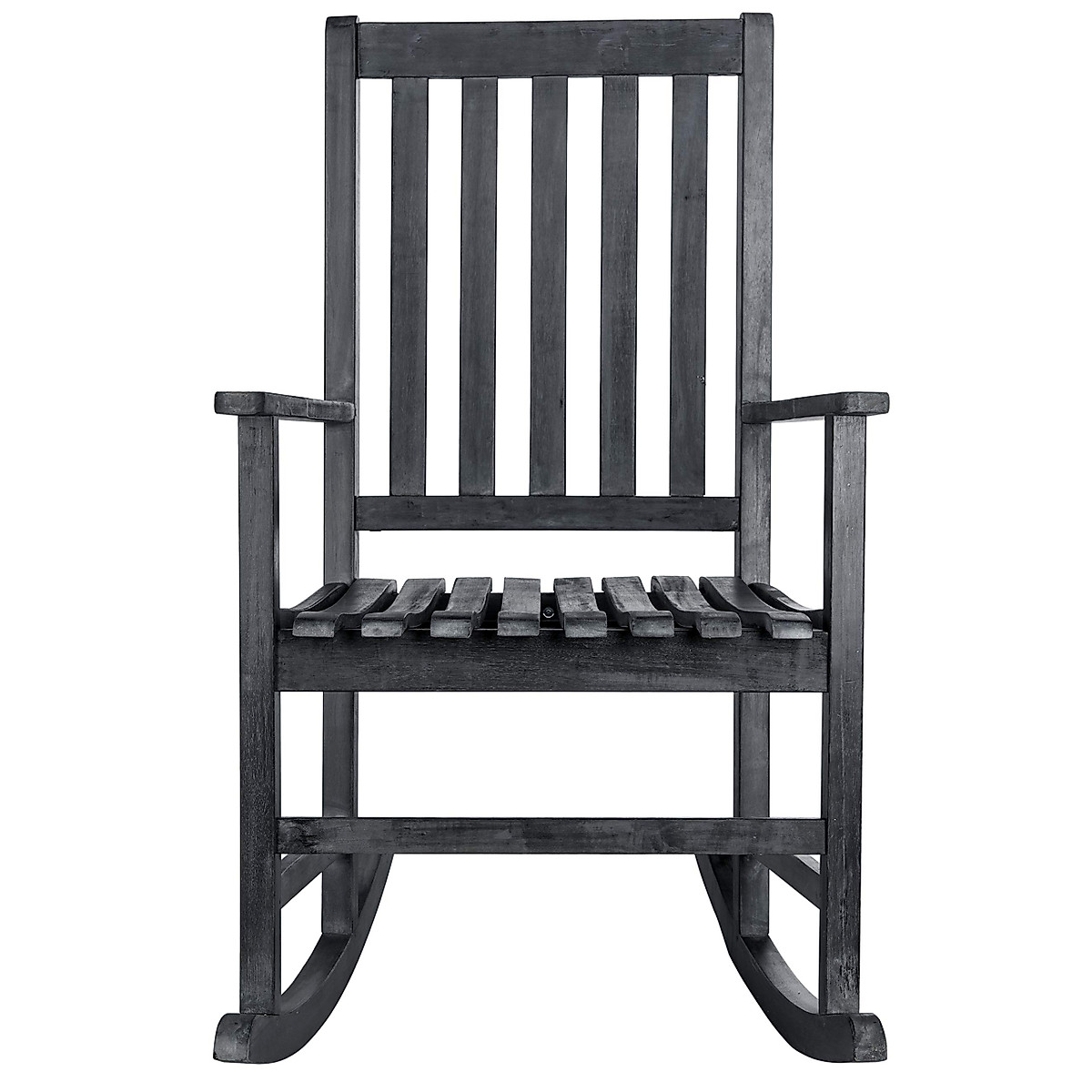 SAFAVIEH Outdoor Collection Barstow Teak Rocking Chair
