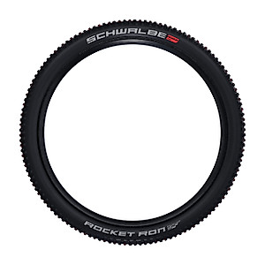 Cicli Bonin Unisex's Schwalbe Rocket Ron Addix Speed Tl Easy Snakeskin Tyres, Black, One Size
