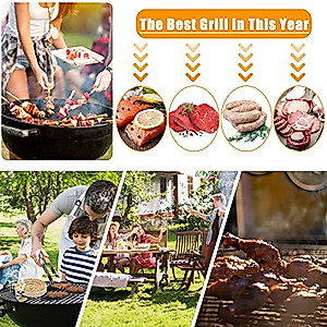 2 Pieces Cold Smoking Generator 7.87 Inch Pellet Smoker Tray Round Stainless Steel Cold Smoker Tube for BBQ Bacon Fish Salmon Meat Pork Cheese Meat, Hot or Cold Smoking on Grill and Smoker