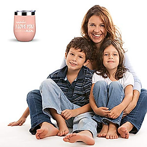 Alexanta Gifts for Mom - Mom Gifts from Daughter, Gifts for Daughters from Mothers, Mother and Daughter Gifts, Gifts for Mom from Son, Gifts for Mom from Kids, Remember I Love You Mom Tumbler