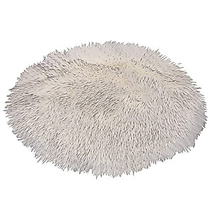 Zboro Pet Plush Pad Electric Heating Bed Cushion Warmer Mat Dogs USB Round Sleeping Pad 20-53585