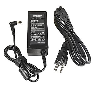 HQRP AC Adapter Compatible with Sony SA-32SE1 SA-40SE1 SA-46SE1 TV Sound Bar System AC-E1826 Power Supply Cord Adaptor Plus Euro Plug Adapter