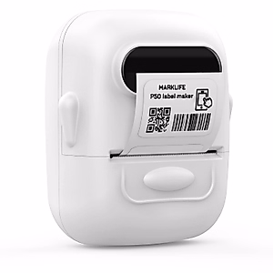 MARKLIFE P11 Label Makers Machine with 4 Tape,Mini Portable Thermal Mobile Sticker Maker for Cabinet Organizer&Home Organization (Green)
