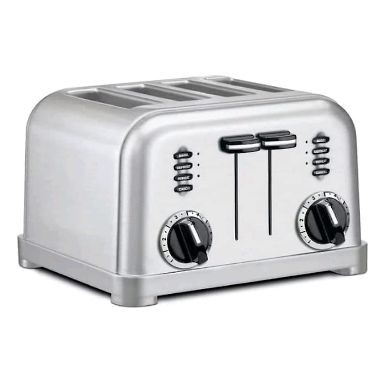 DEIKEB Slivers 4 Slice Metal Classic Toaster13.00 X 12.00 X 9.00 Inches
