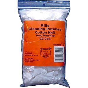 Southern Bloomer 1000-pack Gun Cleaning Patches.22C,white