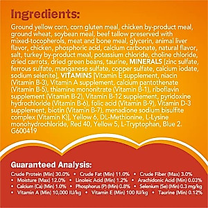 Purina Friskies Dry Cat Food, Tender & Crunchy Combo - (4) 3.15 lb. Bags