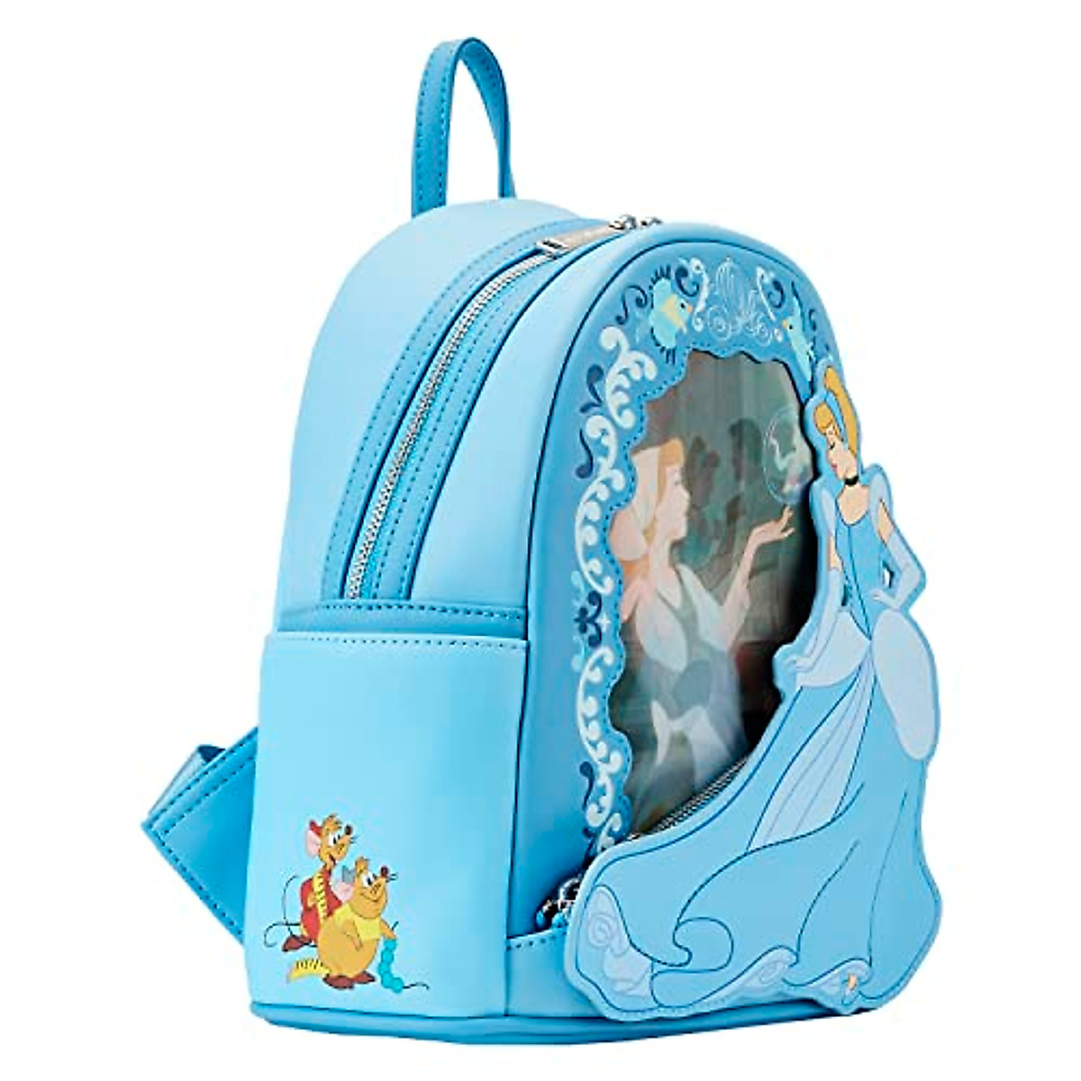 Loungefly Disney Cinderella Lenticular Princess Series Mini Backpack