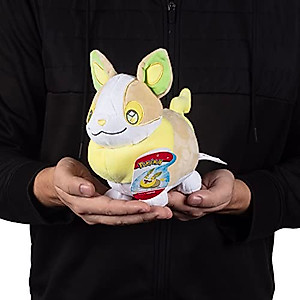 Pokemon 8" Yamper Plush - Officially Licensed - Sword and Shield - Authentic Soft Stuffed Animal Toy Figure - Valentine's Day & Easter Basket Stuffer Gift for Kids, Boys, Girls - 2+