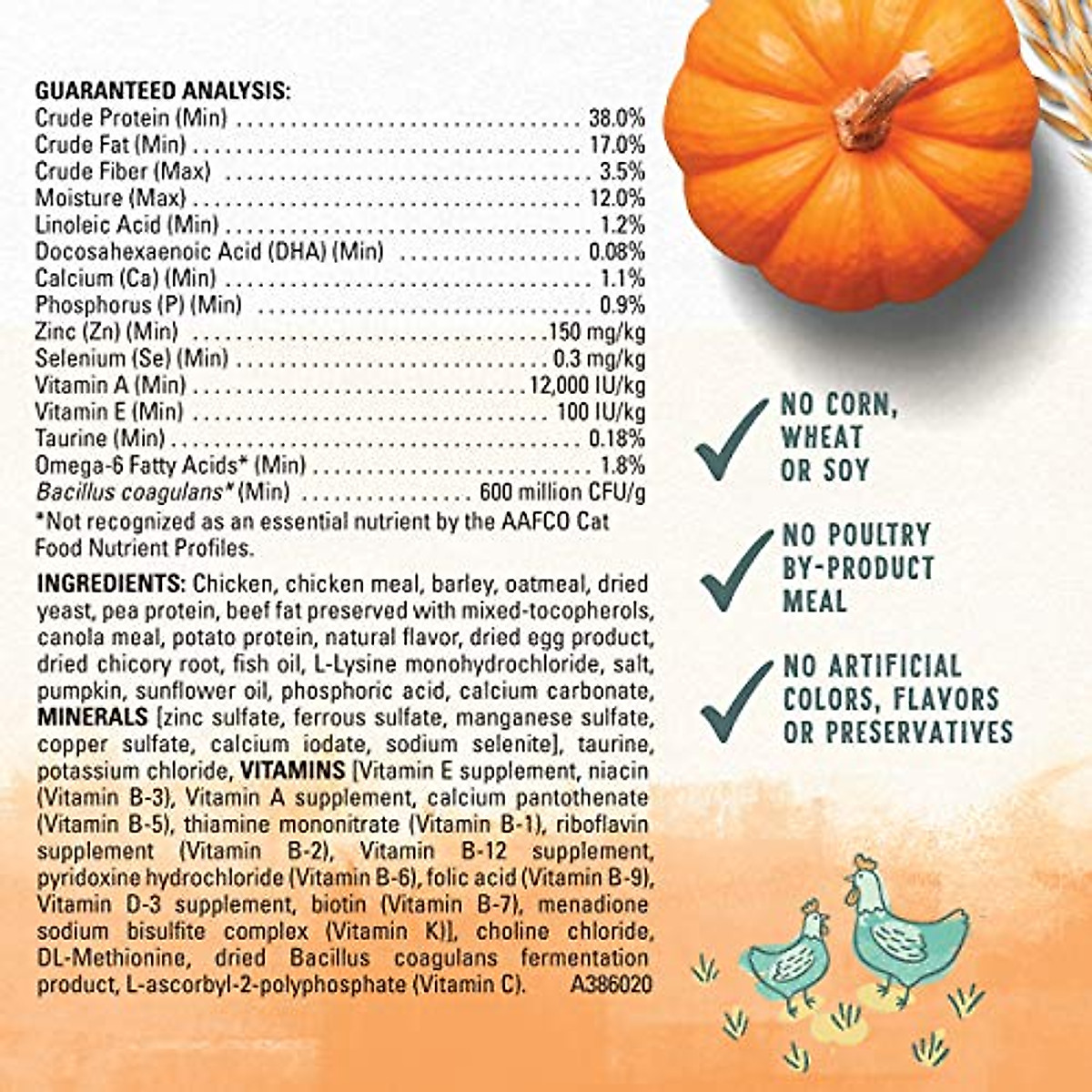 Beyond Purina High Protein, Natural Kitten Food, Kitten Chicken & Oatmeal Recipe - 3 lb. Bag