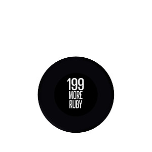 Maybelline Color Sensational Ultimatte Matte Lipstick, Non-Drying, Intense Color Pigment, More Ruby, Ruby Red, 1 Count