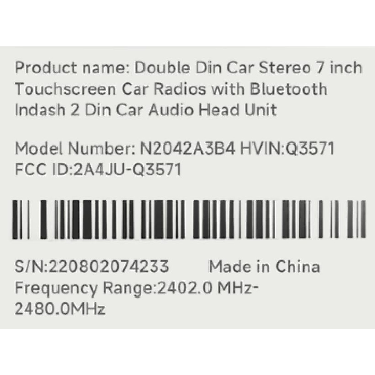 Hodozzy Double Din Car Stereo 7 inch Touchscreen Car Radios with Bluetooth Indash 2 Din Car Audio Head Unit Support Mirror Link for Android/iOS USB TF AUX FM MP5 Multimedia Player + Backup Camera