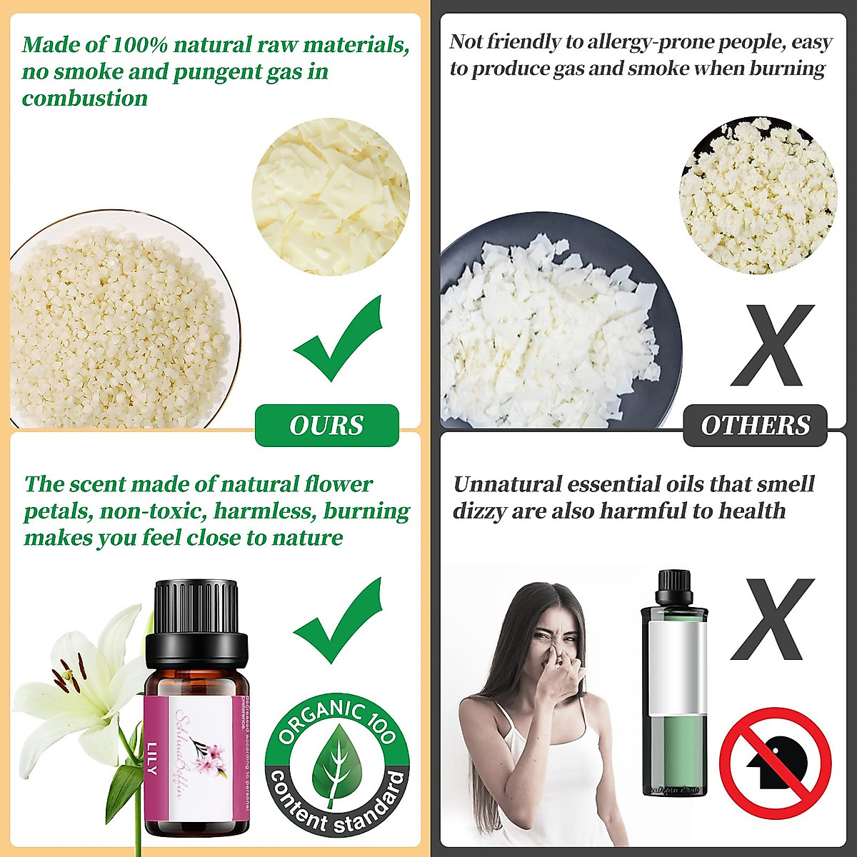 DIY candle making kit supplies gift for adults beginners, which contains candle wicks, wax, jars, stickers, a Pouring Pot. etc. Perfect hobbies, candle kit gift for parent-child lovers women.