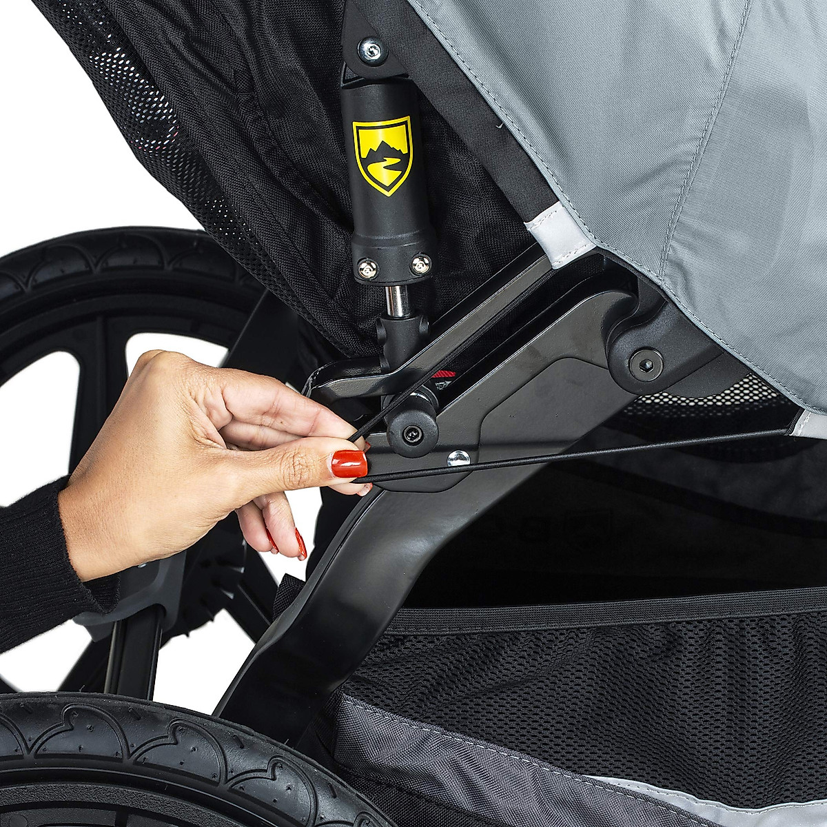 BOB Gear Duallie Swivel Wheel Stroller Weather Shield | Water and Wind Resistant + Ventilated + Easy Install