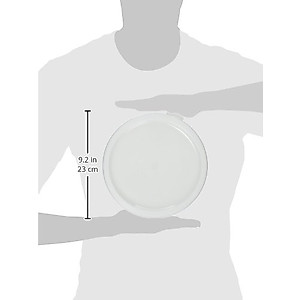 Cambro RFSC6148 Round Storage Container Lid, 6 and 8 Quart, White (Pack of 12)