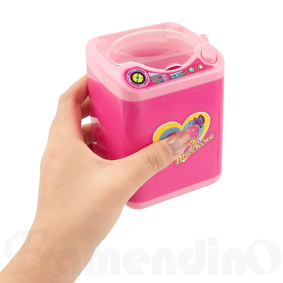 Framendino, Pink Makeup Brush Sponge Washing Machine Automatic Drying Puff