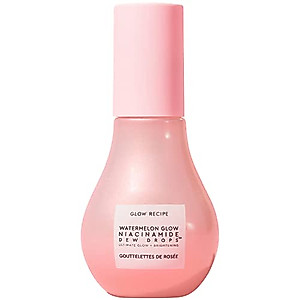 Glow Recipe Watermelon Glow Niacinamide Dew Drops Brightening Serum with Hyaluronic Acid & Moringa Oil + Vitamin E - Hydrating Lightweight Face Serum + Hyperpigmentation Treatment (40ml)