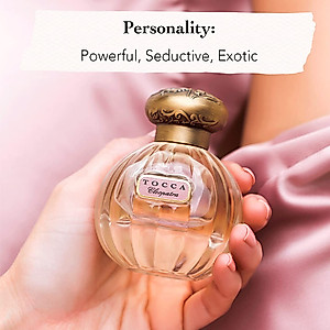 Tocca Eau de Parfum (50 ml) and Hand Cream (120 ml) in Cleopatra - Warm Floral, Grapefruit, Jasmine, Vanilla Musk
